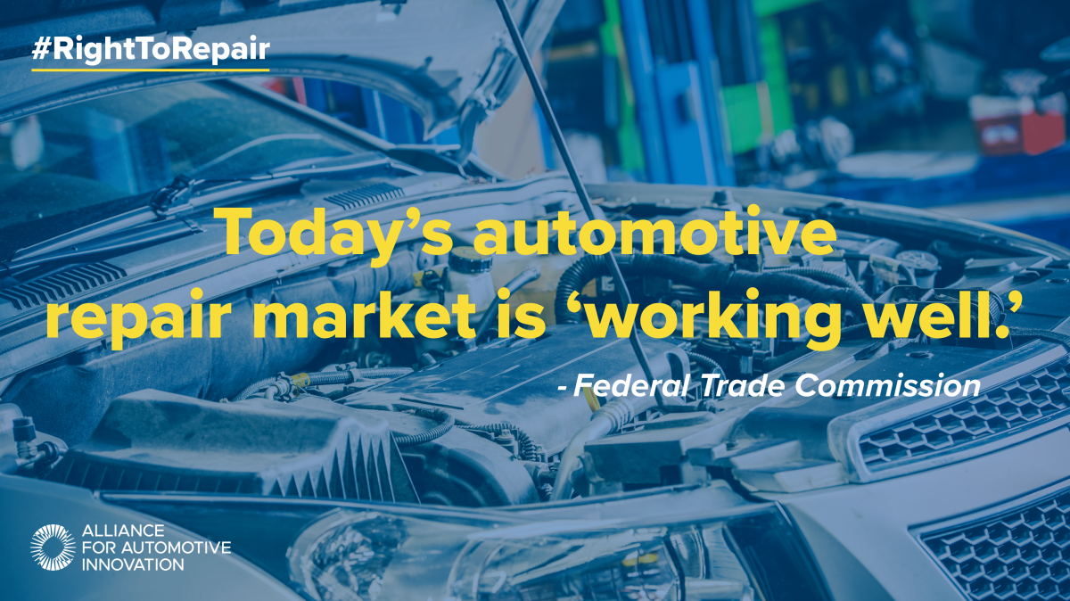 Right to Repair | Alliance For Automotive Innovation